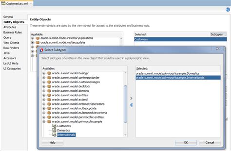 defining polymorphic view objects
