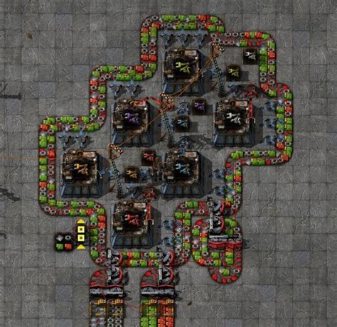 Photogenic Inserters Mall With Chain Buffer Chests R Factorio