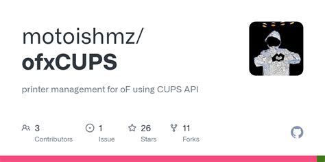 Github Motoishmz Ofxcups Printer Management For Of Using Cups Api