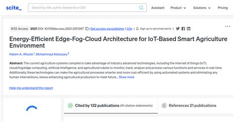 Energy Efficient Edge Fog Cloud Architecture For Iot Based Smart Agriculture Environment