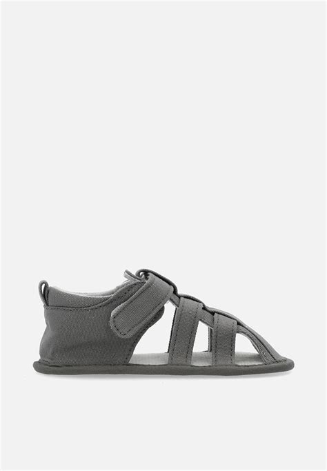 Caged Sandals Grey Pop Candy Shoes