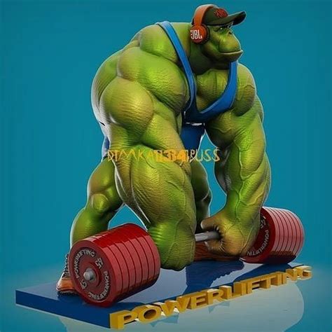 Monkey Hulk 3d Print Model Download Free