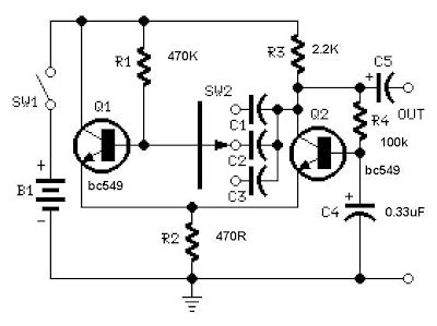 Simple Square Wave Generator Using Transistors Easy Electronics
