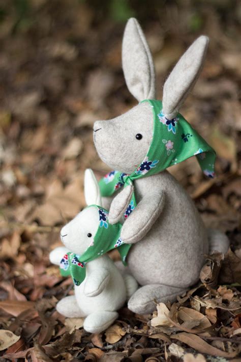 Parsnip And Sable Felt Sewing Pattern From May Blossom
