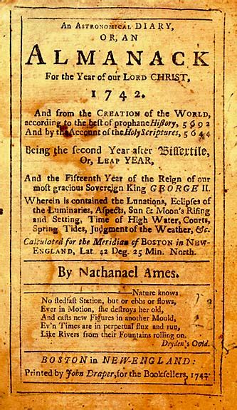 First Annual Almanac Published