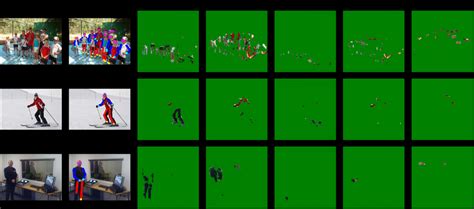Overlay Green Of Segmentation Masks Predicted By The Mean Concept