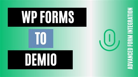 How To Integrate Wp Fluent Forms With Demio Easily Advanced Form