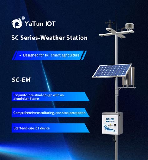 Automatic Meteo Hydrological Station Weather Estacion Gprs With