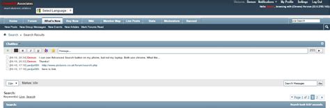 Cannot See Advanced Search Button