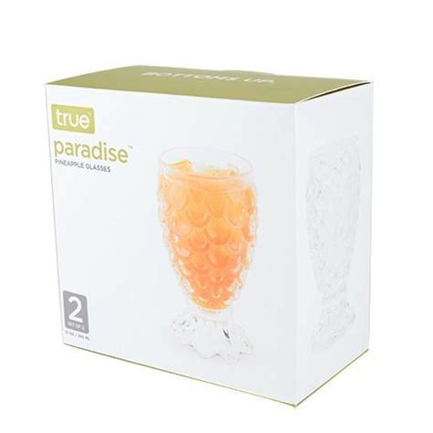 Pineapple Shaped Glasses Set Of 2 Only £1499