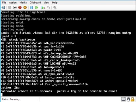 kace appliance keeps rebooting itself in a loop 4295752