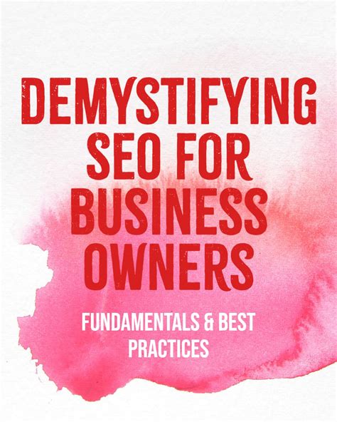 Demystifying Seo For Business Owners