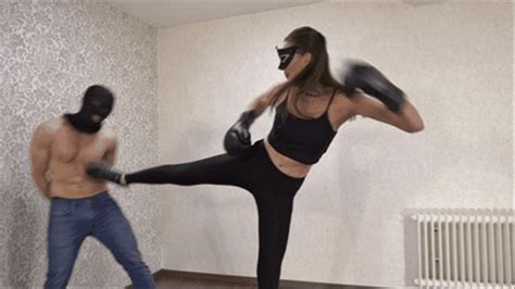 Kickboxing Training Hes My Punching Bag Small Version Madame Marissa Clips4sale