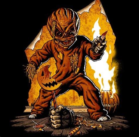 Trick R Treats Sam Horror Movie Art Creepy Horror Horror
