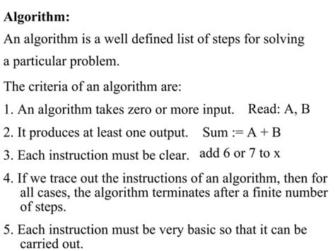 algorithm ppt computing technology and computing