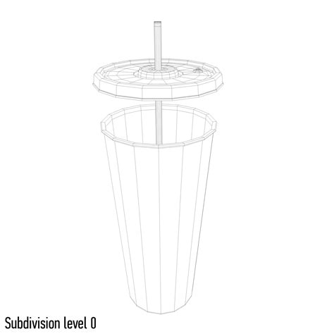 패스트 푸드 음료 컵 3d 모델 20 3ds C4d Dae Fbx Obj Free3d