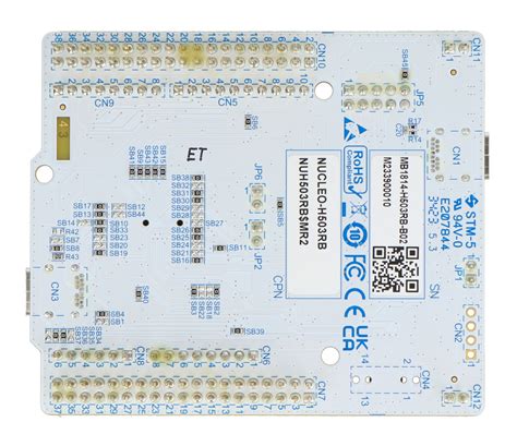 Stm32 Nucleo H503rb Stm32h503rbt6 Arm Cortex M33 Botland