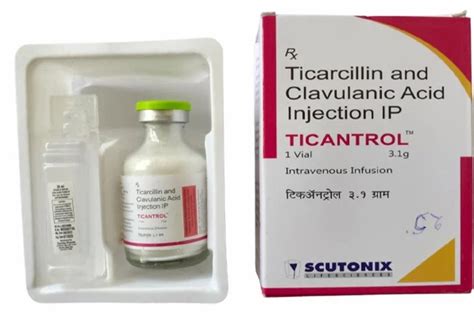 Ticarcillin And Clavulanate Acid Ticantrol Injection 3 1 Gm At Rs 990 Vial In Thane