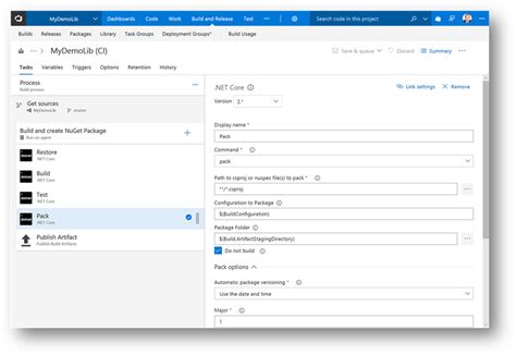Use Visual Studio Team Services VSTS To Host Your Private Package Server Developer Support