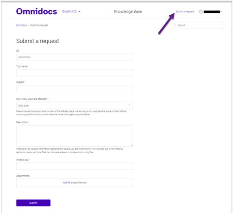 omnidocs support ticket guide omnidocs