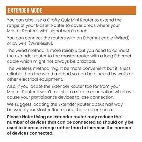 router modes crafty quiz