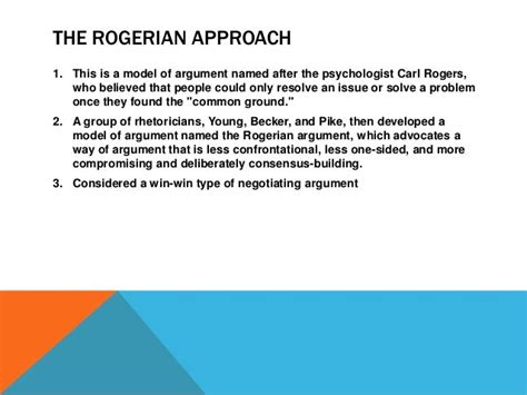 Scholarship Essay Rogerian Model Example
