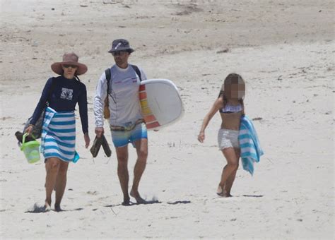 Prince Frederik And Princess Mary On The Beach In Australia