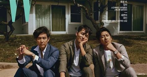 [화보] 영화인 줄 정우성x이정재x하정우 절친들의 하와이 브로맨스