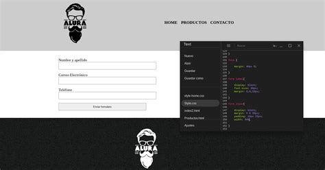 contacto html5 y css3 parte 3 trabajando con formularios y tablas