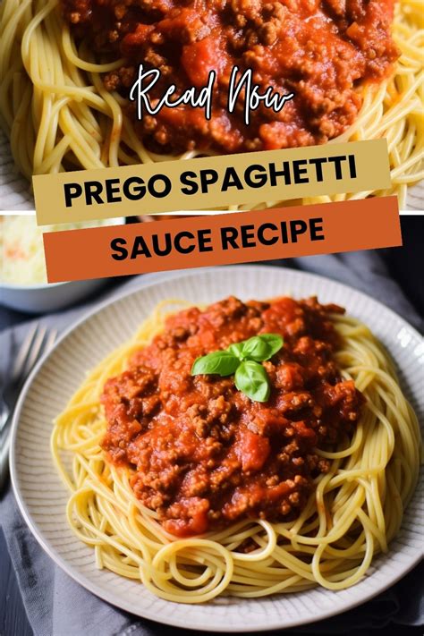 Prego Pasta Sauce How To Cook At Neal Laughlin Blog