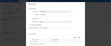 Solved Created Endpoint Custom Attribute Not Visible In Ise Gui