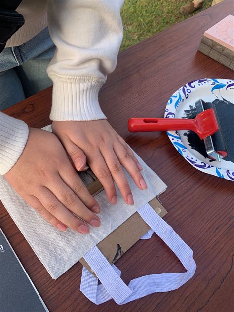 Useable Block Printing Class Ohs Calendar