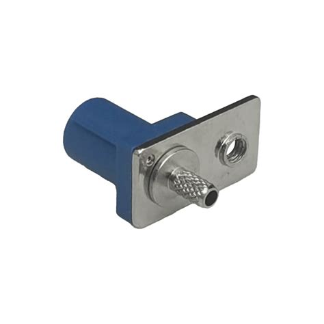 Automotive Fakra Coaxial Connector For Pcb Panel Antenna Adapter