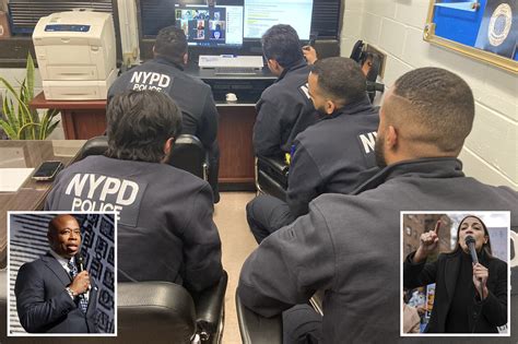 Aoc Rips Mayor Eric Adams Policing Policies