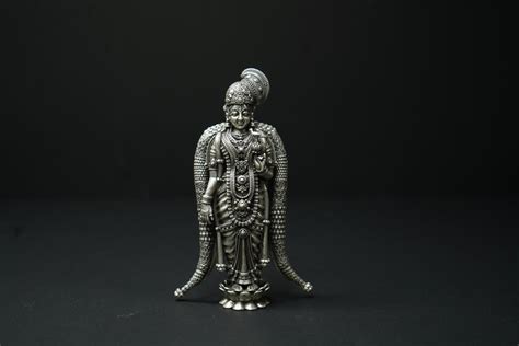 Pure Silver Aandal Amma Antique Idol 21004grams Pushmycart