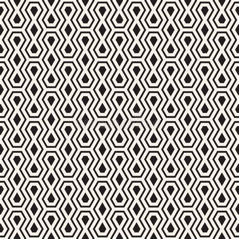 Vector Seamless Geometric Pattern Simple Abstract Lines Lattice Stock Vector Illustration Of
