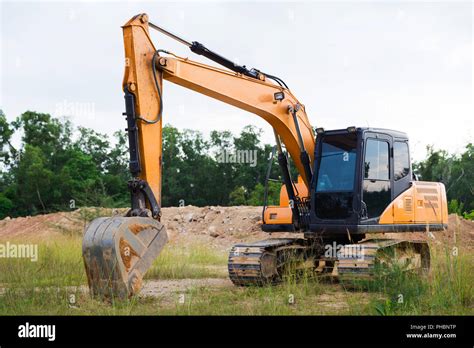 Excavator Digging Earth At Melissa Kovacs Blog