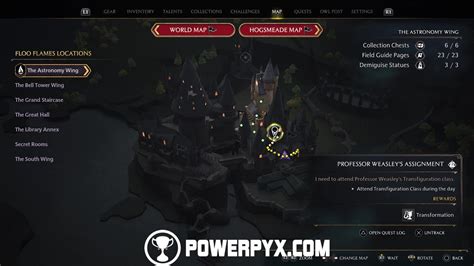 Hogwarts Legacy Professor Weasleys Assignment Walkthrough