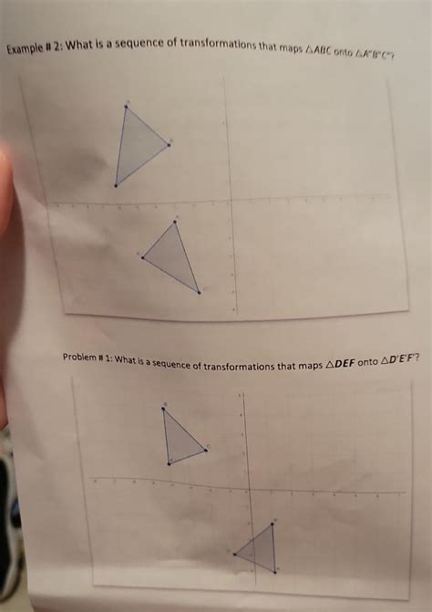 solved example 2 what is a sequence of transformations