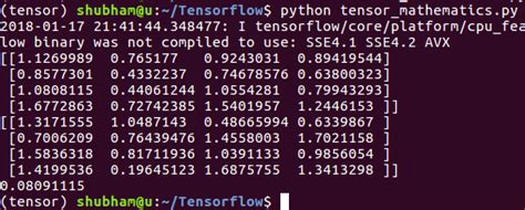 tensorflow в python установка обучение и примеры работы с нуля