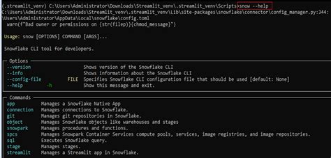 deploy streamlit application in snowflake using snowflake cli cittabase