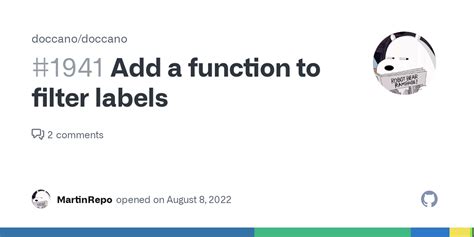 add a function to filter labels · issue 1941 · doccano doccano · github