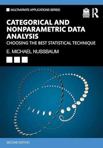 Categorical And Nonparametric Data Analysis Choosing The Best Statist Great Books Trading