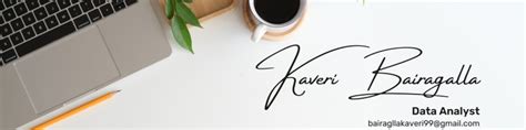 Kaveri Bairagalla Data Analytics Business Analytics Power Bi