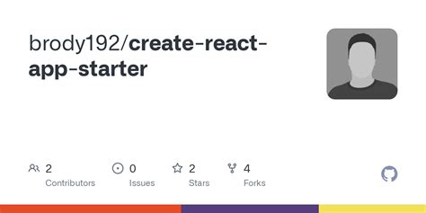 GitHub Brody Create React App Starter