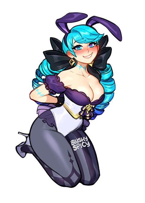 Gwen League Of Legends Drawn By Blushyspicy Danbooru