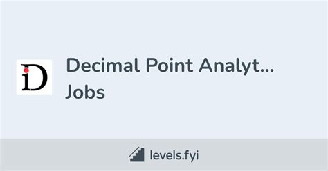Decimal Point Analytics Jobs Levelsfyi