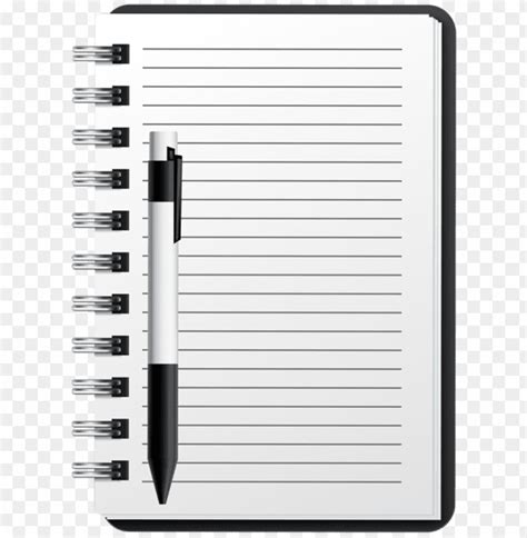 Free Download HD PNG Notebook And Pen Clipart Png Photo 50314 TOPpng
