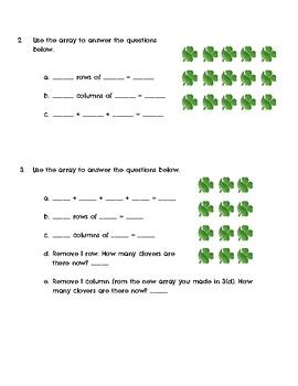 Repeated Addition Arrays By Growing Ready Learners Tpt