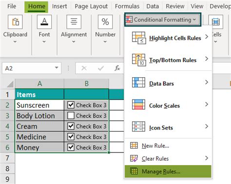 Checklist In Excel How To Make Create Step By Step Examples